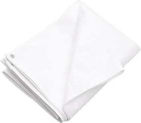 Plachta 260 g/m² 4 x 8 m bílá HDPE 151601