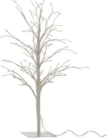 Dekorace bílý svítící stromeček Tree Bare Led S - Ø 20*57 cm