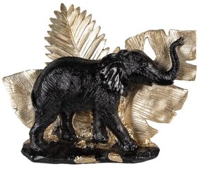 Dekorace Socha Elephant Black 25x10x18 cm – 25x10x18 cm
