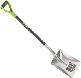 Procraft GAS-1150 - lopata AL (2mm) rovná 24,5cm se sklolaminátovou násadou, 115 cm