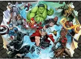 Ravensburger Avengers: Superhrdinové - 4x100 dílků / od 5 let