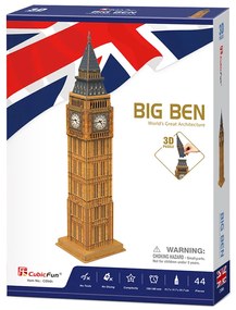 CubicFun - Puzzle 3D Big Ben - 47 dílků