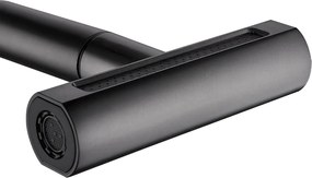 Invena Nelia, vysoká dřezová baterie, 4-funkční výtok, černá matná, INV-BZ-34-004-A