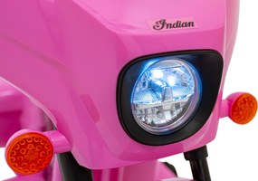 Ramiz Dětská motorka Chopper INDIAN růžová