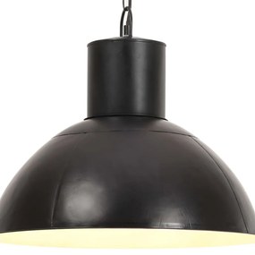 Závěsné svítidlo 25 W černé kulaté 48 cm E27 320565