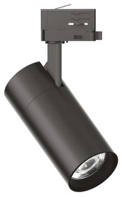 Ideal Lux LED reflektor QUICK 28W CRI80 Barva: Černá, Chromatičnost: 3000K, Stmívání: On-Off