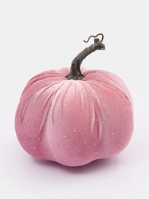Sinsay - Stojící dekorace ve tvaru dýně s kamínky - pastelová růžová
