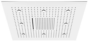 Steinberg 390 - Hlavová sprcha, 80x80 cm, 3 proudy, LED osvětlení, nerez 390 6680