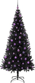 Vánoční stromeček Černá 210 cm PVC 3396493