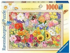 Ravensburger Kvetoucí květiny / 1000 dílků / od 12 let