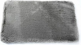 BO-MA, Koupelnová předložka Rabbit New dark grey, 60x90, šedá, koupelna