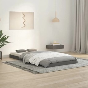 vidaXL Rám postele 90 x 190 cm Single masivní borovice [823483] Barva: Černá