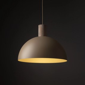TK Lighting Béžový závěsný lustr Oslo pro žárovku E27 TK11010