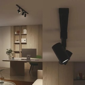 Philips - LED Stm. bodové svítidlo v lišt sys EASYLINK 3xGU10/4,7W/230V 1m černá