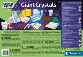 Clementoni SciencePlay Lab: MEGA Fluo krystaly / od 8 let