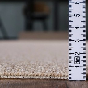 Condor Carpets, Metrážový koberec Rambo-Bet 71, na míru, šíře 4m, béžová, filc, kuchyně