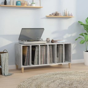 Skříňka Na Lp Desky Betonově Šedá 100X38X48 Cm Kompozitní Dřevo