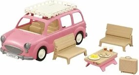 Sylvanian Families Rodinné auto růžové Van / od 3 let