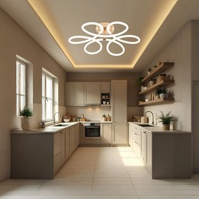 Toolight Stropní LED osvětlení Butterfly G023-C Gold