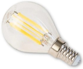 LED žárovka miniglobe filament retro 6W E14 4000K 806LM