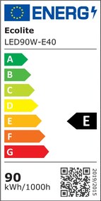 Ecolite LED žárovka 90W E40 LED90W-E40/5000