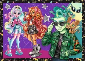 Trefl - Puzzle - Monster High: Elektrizujíci den 4v1 / 35|48|54|70 díl