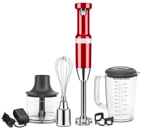 Bezdrátový Tyčový mixér Artisan 5KHBBV83 červená metalíza KitchenAid