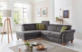 XXXLutz ROHOVÁ SEDAČKA, textil, antracitová Sit & More - Sedací soupravy - 000144005204