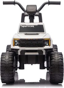 Elektrické autíčko Ford F-150 Raptor bílé