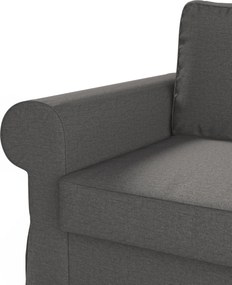 Potah na pohovku IKEA Backabro 2-místná, rozkládací barva šedá látka pletený vzor