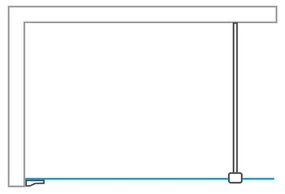 Roth Bezrámová sprchová zástěna MI TWF - bez vaničky Varianta: šířka: 120 cm - (MI TWF 110200 GPE), Barva profilů a typ výplně: profily: brillant, výplň: transparent