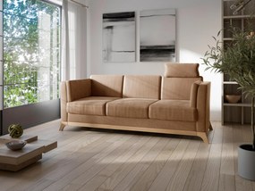 XXXLutz TŘÍMÍSTNÁ POHOVKA, textil, koňaková Sit & More - Pohovky - 000144022316
