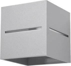 Nástěnné svítidlo SOLLUX Lobo G9 1x40W bez zdroje SL.0205 šedá