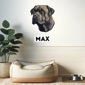 PIPPER. Nálepka Cane Corso Velikost: 15cm