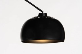 Stojací oblouková lampa Cannes Nero
