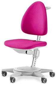 Dětská rostoucí židle moll Maximo šedá Barva potahu: růžová
