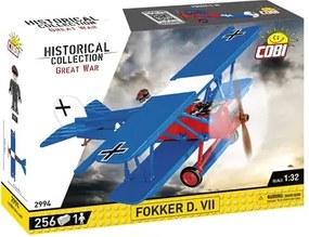 COBI 2994 Great War Fokker D VII / 255 kostek / 1 figurka / 1:32 / od