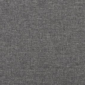 2místná rozkládací pohovka světle šedá textil - Default Title