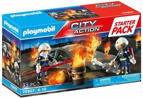 Stavebnice playmobil 70907 starter pack hasičské cvičení