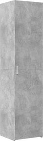 Skříň highboard betonově šedá 45x42,5x185 cm kompozitní dřevo 3281409