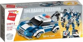 Qman The Raging Warrior 1407-3 Auto s navijákem Flash / Stavebnice / 9