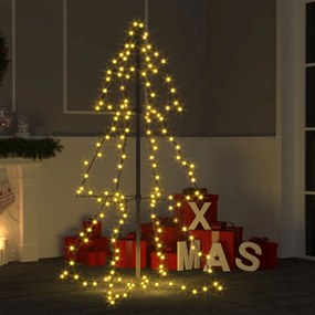 328561 vidaXL Vánoční stromek kužel 160 LED diod dovnitř i ven 78 x 120 cm