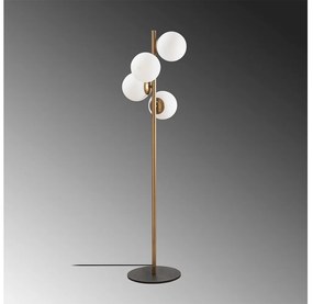 Designová stojanová lampa Qunsia 130 cm zlatá