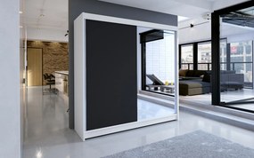ADRK Furniture Posuvná skříň s zrcadlem VIKI 180 ADRK-SW-VIK-WB-180
