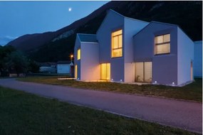Orientační svítidlo 230V Kanlux GLASI LED 3W P WW-GR šedá 3000K teplá bílá 33692