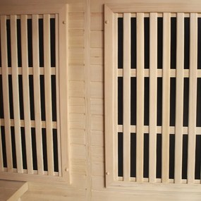 BPS-koupelny Kombinovaná sauna 2v1  - Infrasauna + finská sauna 160x160, 3-4 osoby