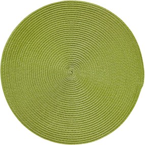 AMBIENTE Prostírání kulaté 38 cm - zelená