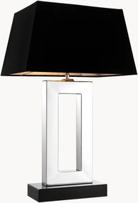 Sametová stolní lampa's žulovou podstavou Arlington