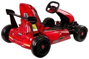 Elektircká čtyřkolka Go-Kart lakovaná červená