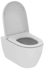 Ideal Standard i.Life O - Závěsné WC se sedátkem Wrapove, SoftClose, bílá T572501